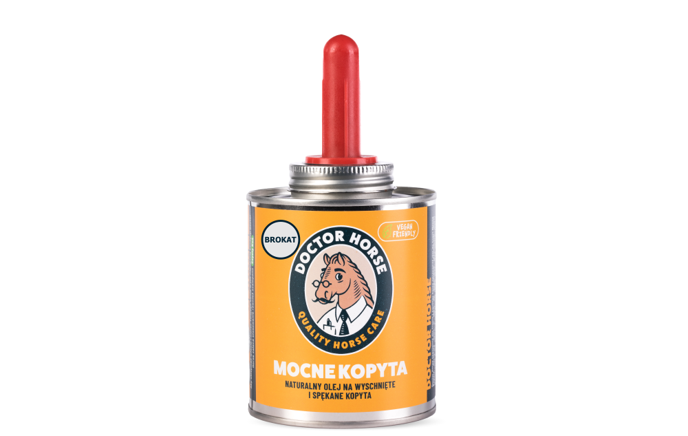 Mocne Kopyta z Brokatem - Olej do kopyt z brokatem puszka 450ml | Sklep ...